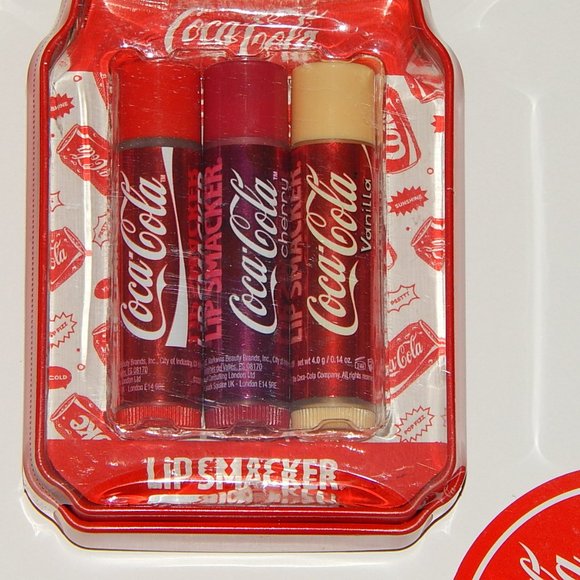 Lip Smacker | Skincare | 4 Coco Cola Lip Smacker Gift Set Ornaments 2 ...
